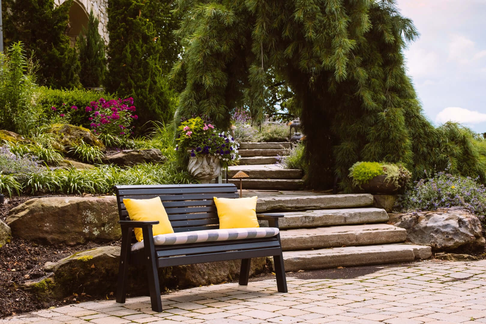 Outdoor Benches | Stylish Seating Solutions - Go Time Patio